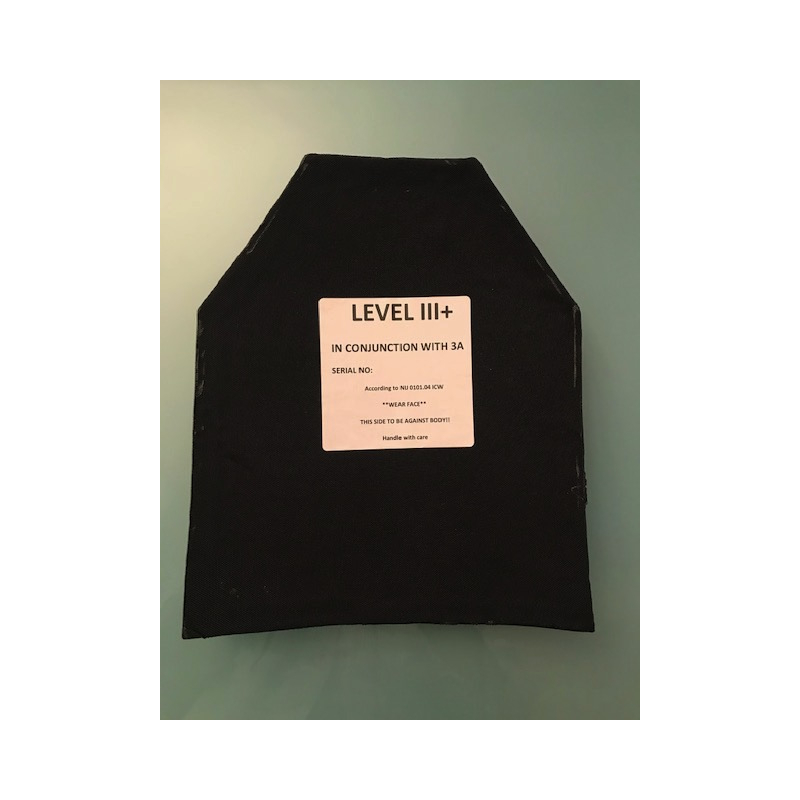 Plaque de protection balistique niveau 3+ ICW